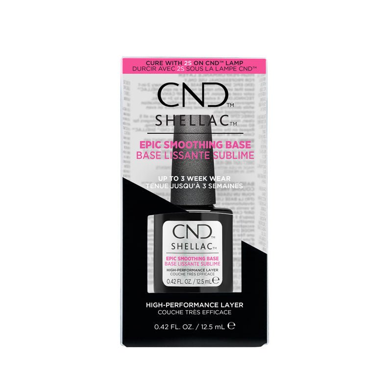 CND SHELLAC EPIC SMOOTHING BASE COAT .42 OZ/12.5 ML – Purple Beauty ...