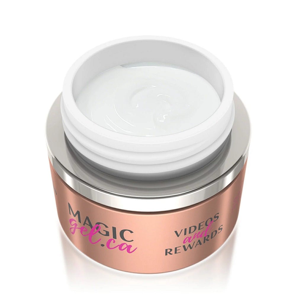 MAGIC GEL STYLER GEL SNOWBALL #198 (WHITE) – Purple Beauty Supplies