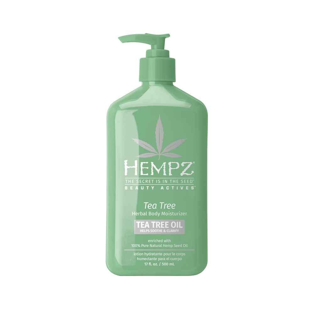 DISC HEMPZ MOISTURIZER TEA TREE LE HERBAL 17 OZ/500 ML – Purple Beauty ...